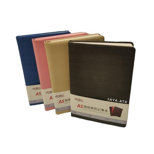 Jual BUKU NOTEBOOK A5 GARIS 120 LBR COVER KULIT POLOS WARNA JURNAL ...
