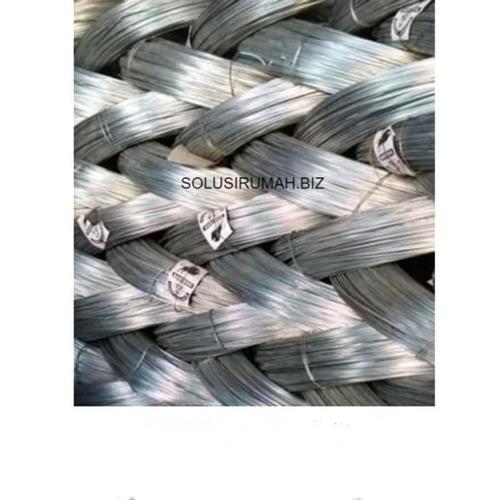 Jual Kawat Seng Galvanis BWG 24 - 0.5 mm Harga Per Kg Kawat Tali Licin ...