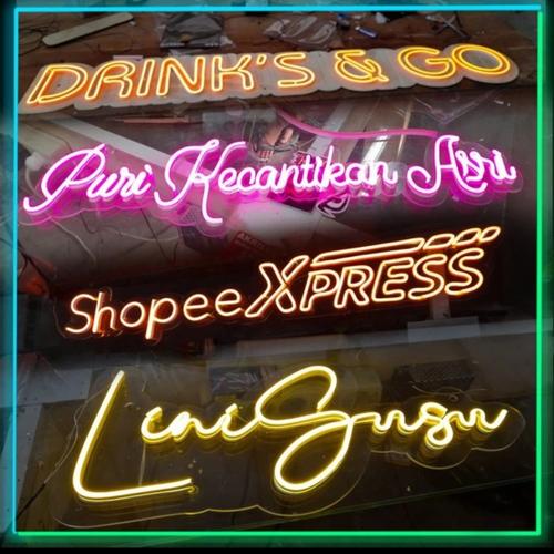 Jual Logo Lampu Custom LED Neon Flex Hiasan Dinding - Jakarta Timur ...