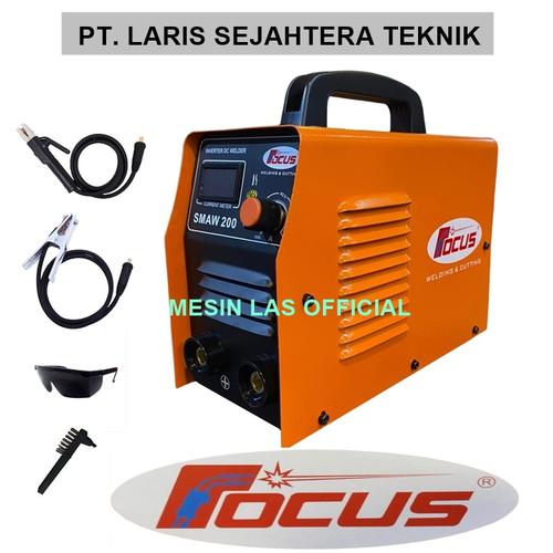 Jual Mesin Trafo Las Listrik Inverter Arc MMA 200 A Merk Focus ...
