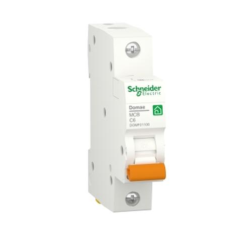 Jual Mcb Schneider New Domae 6Ka DOMF01106 1 phase 1P 6A 6 Ampere C6 - Kota Tangerang ...