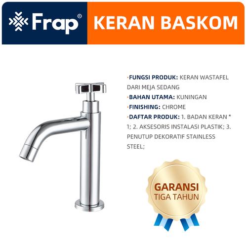 Promo FRAP IF1230 Kran Air Keran Wastafel Basin Faucet Tap Chrome ...