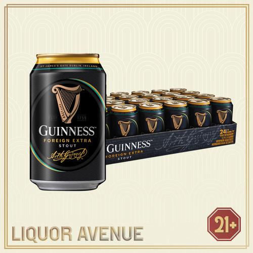 Promo Guinness Beer Foreign Extra Stout Bir 320ml - 1 karton isi 24 ...