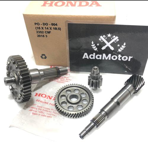Jual GEAR GIR BOX RASIO SET GARDAN BEAT FI ESP K81 STARTER HALUS SCOOPY ...