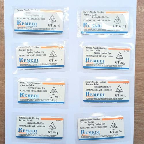 Jual Suture Hecting GT Jarum Hekting Kulit GT Jatum Hecting Kulit GT ...