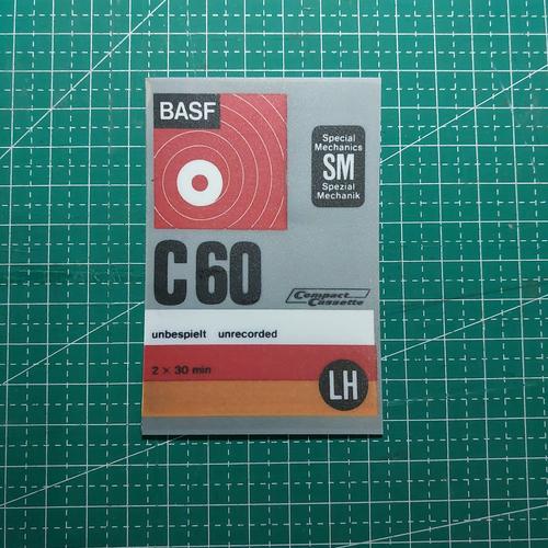 Jual Sticker Vintage BASF C60 Cover Kaset - Kota Bandung - Mas Kibis ...