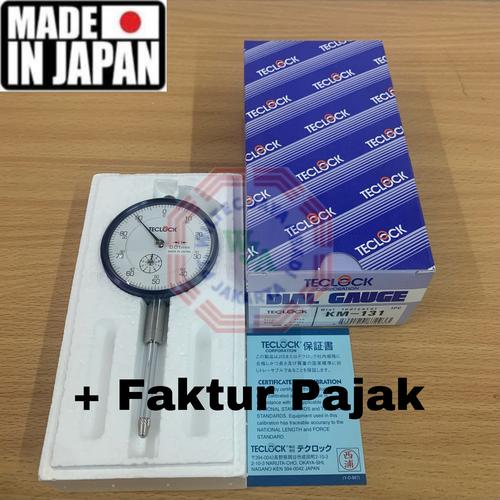 Jual TECLOCK - Dial Gauge / Indicator Long 0.01 mm type KM-131 / KM131 - Jakarta Barat - Wiltec ...