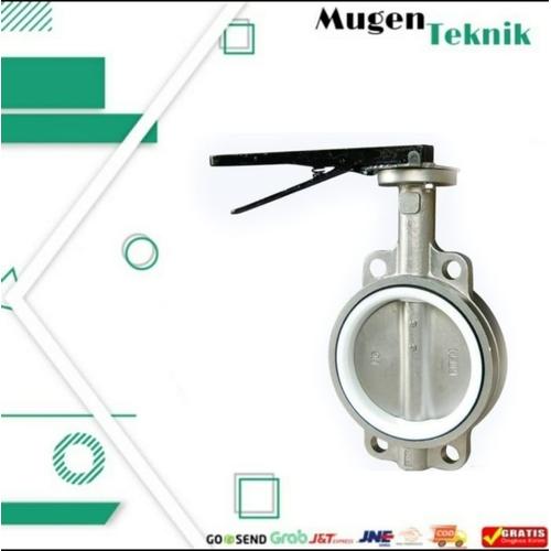 Jual 8" Inch Butterfly Valve Stainless PTFE - Jakarta Barat - Mugen ...