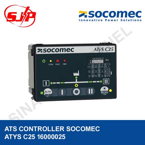Jual CONTROLLER ATS CONTROL RELAY SOCOMEC ATYS C25 16000025 - Jakarta ...