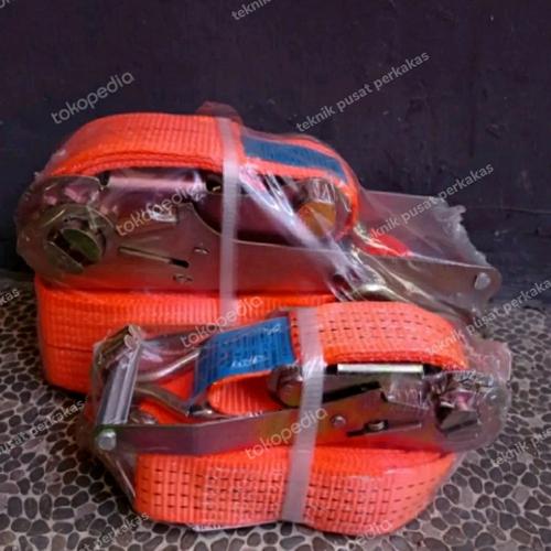 Jual Track Belt 25mm ×10 Meter Webbing Cargo Ratchet Tali Pengikat ...