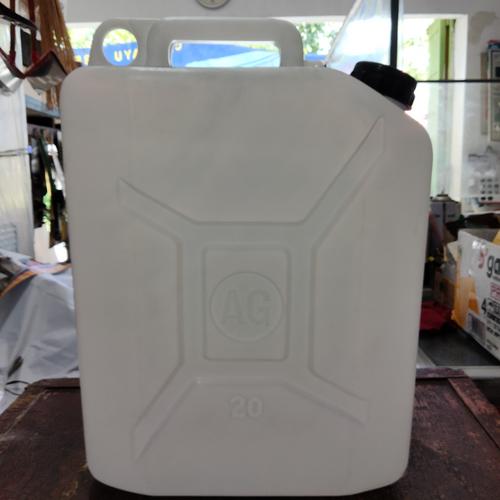 Jual jerigen 20 liter baru putih/ botol jirigen / dirigen - Kota ...
