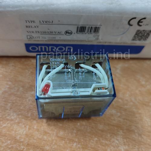 Jual Relay LY4N J LY4NJ LY4 110V AC 110VAC Omron original - Jakarta ...