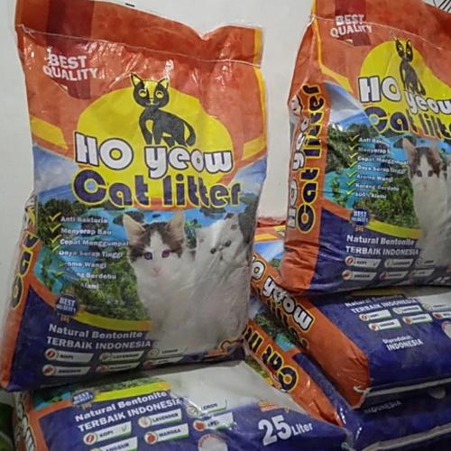 Jual GOJEK PASIR KUCING HO YEOW 25Liter - PASIR GUMPAL WANGI MIRIP ...