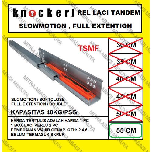 Jual Rel Laci Tandem KNOCKERS TSMF 55 Rel Tandem Full Extension - Kota ...