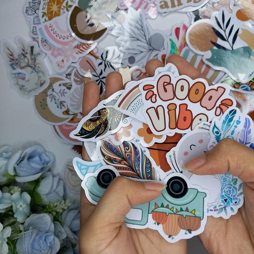 Jual Stiker Boho Aesthetic Lucu Waterproof Sticker Lucu Aesthetic ...
