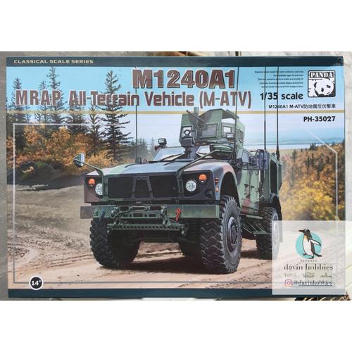 Jual Panda Hobby 1/35 M1240A1 MRAP All-Terrain Vehicle (M-ATV ...