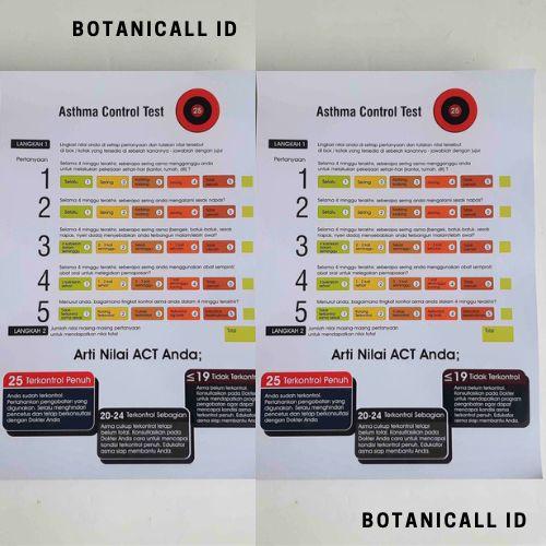Jual Poster Asthma Control Test Poster ACT Kontrol Asma Kertas Glossy ...