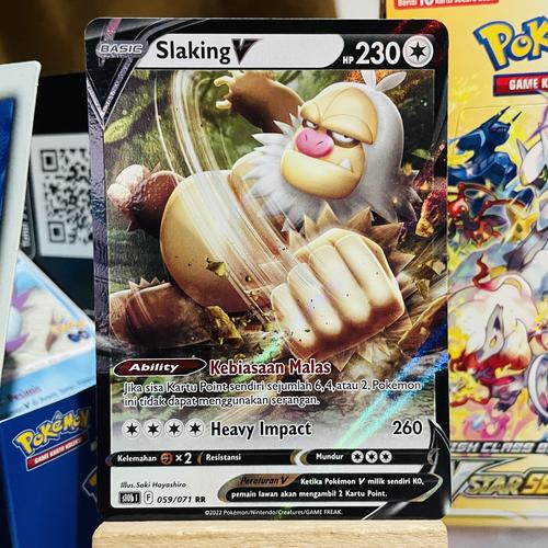 Jual Slaking V - Kartu pokemon go indonesia tcg card - Kota Tangerang ...