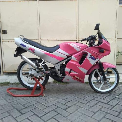 Jual stiker striping cap capan suzuki rgr jumbo tornado hitam dan merah ...