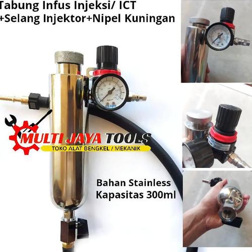 Jual Tabung Infus Injeksi Bahan Stainless 400ml | Alat Cek Injeksi ...