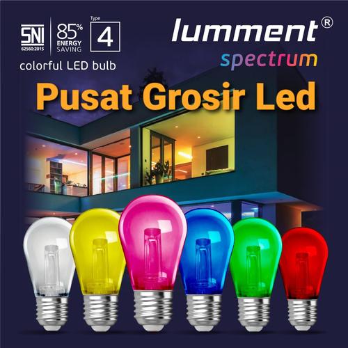 Jual Lampu CAFE Led Lumment Warna 4 Watt SPEKTRUM - Putih - Kab. Bogor ...