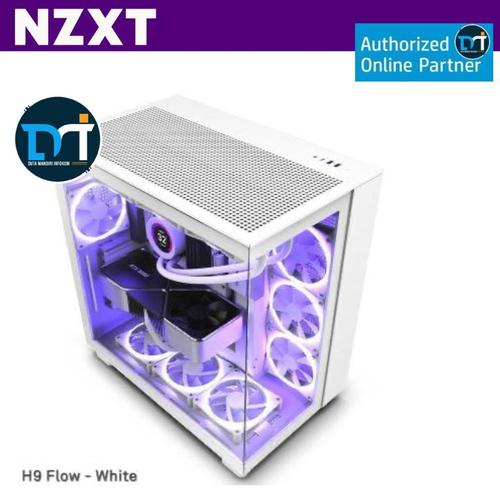 Promo NZXT H9 Flow I Elite - Dual-Chamber Mid Tower ATX Airflow Gaming ...