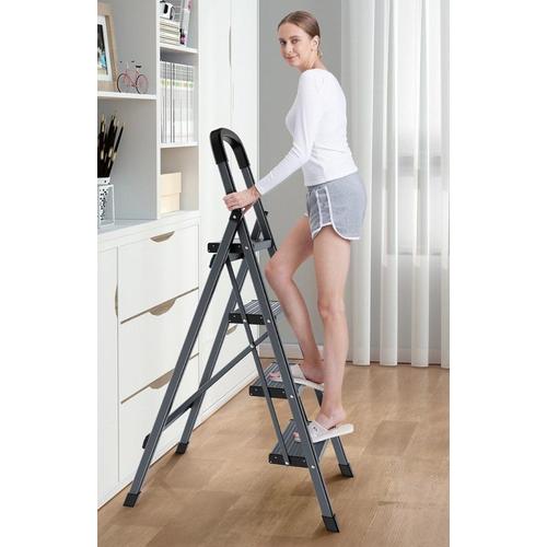 Jual Top Tangga Lipat Besi Tangga Susun Tangga Rumah Tangga Susun Hitam ...