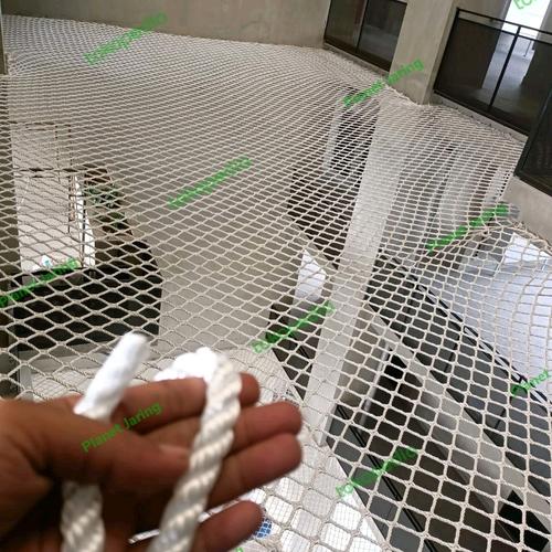 Jual Jaring pengaman/safety net/hammock nilon 6mili lubang 5cm-20cm ...