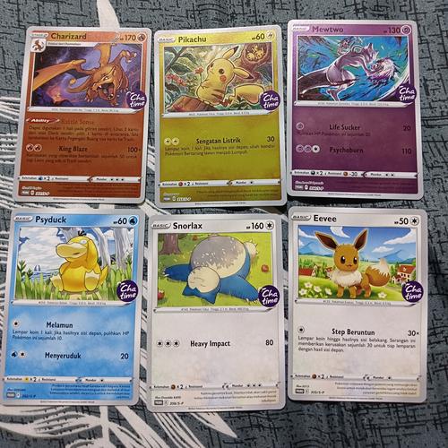 Jual kartu pokemon chatime complete set - Kota Bandar Lampung ...