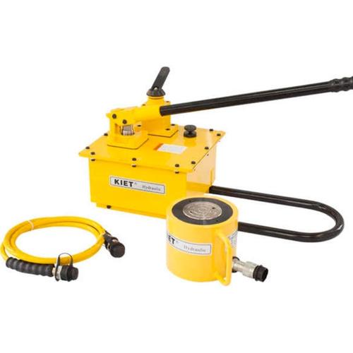 Jual Hydraulic Cylinder Jack 100Ton Stroke 4" c/w Hand Pump 7Liter ...