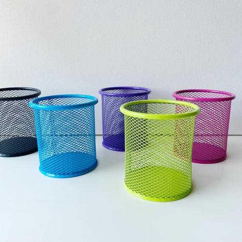 Jual Pen Stand Besi Bulat / Keranjang Pulpen / Stationery Stand MT-111 ...