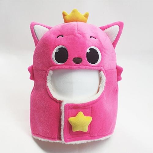 Jual Pinkfong Baby Shark Plush Trapper Hat / Topi Anak - Pinkfong ...