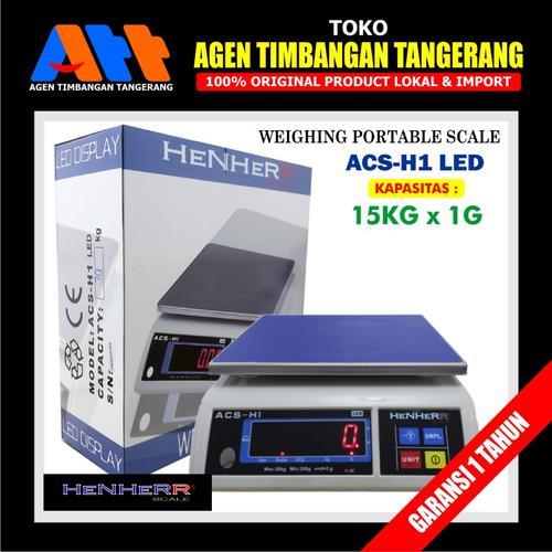 Jual Timbangan Meja Digital 15KG HENHERR ACS-H1 LED - Kab. Tangerang ...