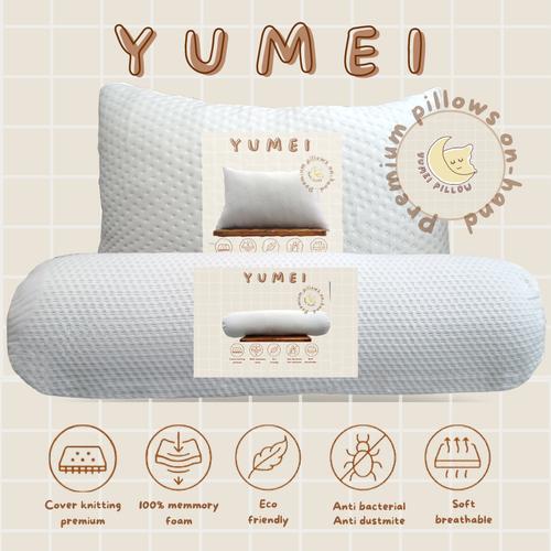 Promo 1 Bantal dan 1 Guling Hotel Premium empuk Yumei memory foam ...
