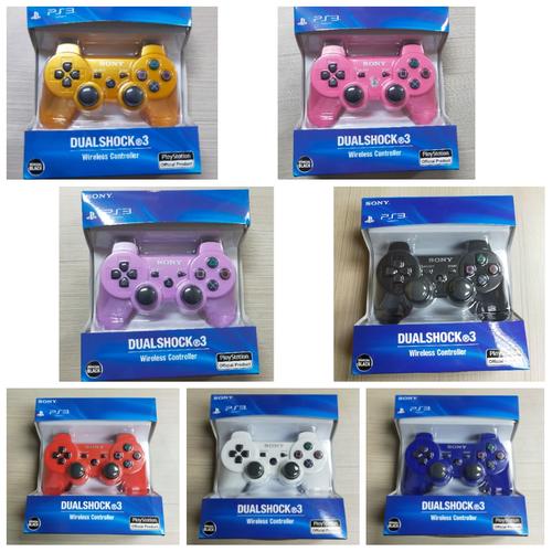 Jual Stick Stik PS3 Wireless Dualshock Original Pabrik Warna - Biru ...