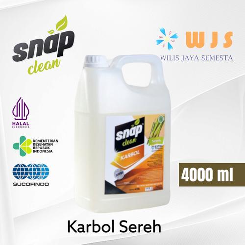 Jual Karbol Snap Clean aroma Sereh dengan Anti Bacterial - Kota ...
