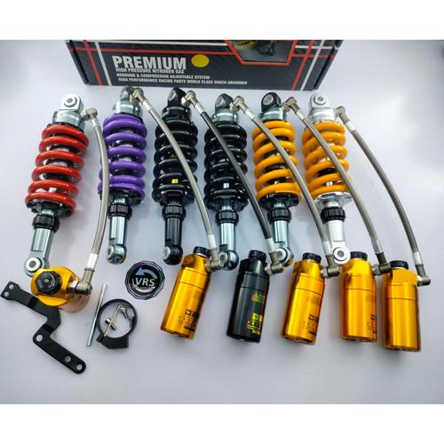 Jual monoshock satria fu 150 karbu dan injeksi shockbreaker tabung ...