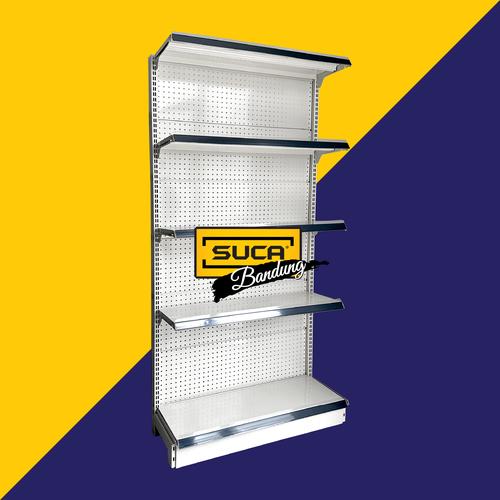 Jual Rak Minimarket Wall Gondola T 1.95M 5 Hambalan (Start) - A21 ...