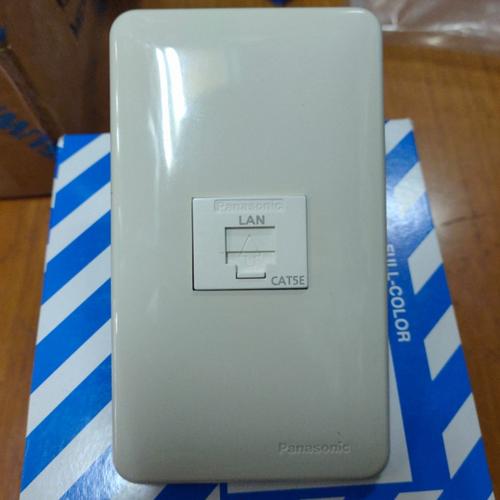 Jual Panasonic Outlet Data Cat5 / Stop Kontak Data Cat5 Full Color ...