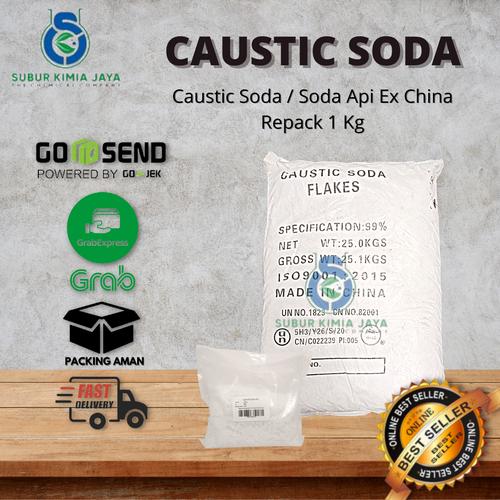 Jual Caustic Soda Ex China / Soda Api / NaOH / Natrium Hydroxide 1 Kg ...