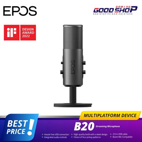 Jual EPOS B20 Streaming Microphone - Gaming Microphone - Jakarta Pusat ...