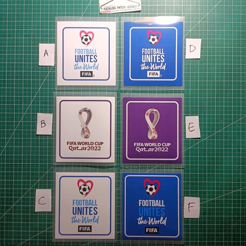 Jual patch world cup 2022 poly HK - B. logo putih - Kab. Sidoarjo ...