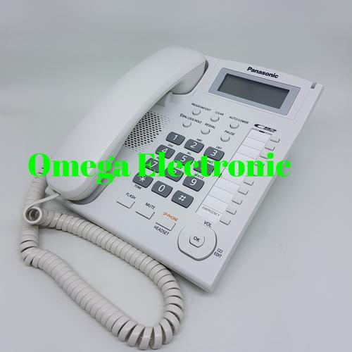 Jual Panasonic KX-TS880 - Telepon Rumah Kantor Single Line Telpon - Putih - Jakarta Utara ...