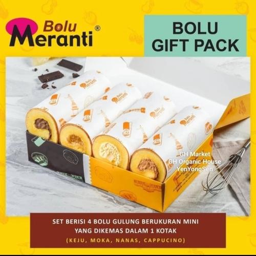 Jual Bolu Meranti Gift Pack 4 Rasa kue oleh oleh khas Medan best seller ...