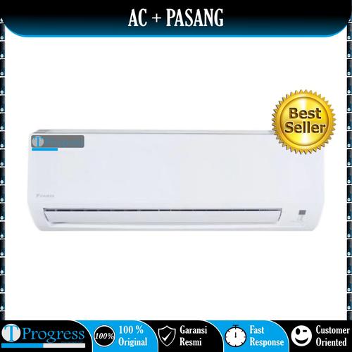 Jual AC DAIKIN 1/2 PK FTV15CXV14 NEW MODEL +PEMASANGAN - TANPA VAKUM ...