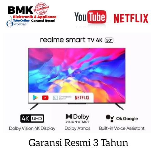 Jual TERMURAH! LED TV REALME UHD 4K ANDROID TV 50 INCH DOLBY ATMOS ...