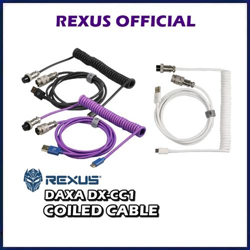 Jual Rexus Coiled Kabel Daxa DX-CC1 CC1 USB Type C for Mechanical ...