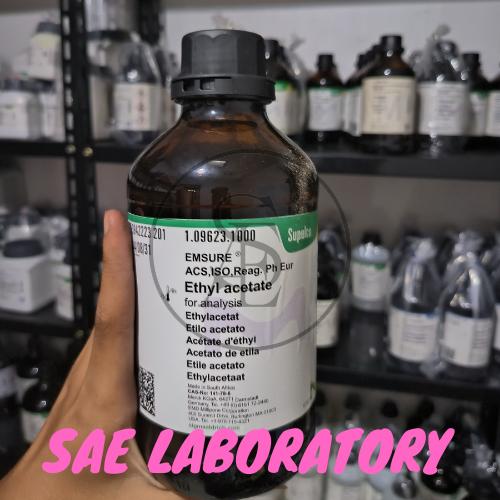 Jual ETHYL ACETATE / ETIL ASETAT / C4H8O2 PRO ANALIS MERCK 109623 1L ...