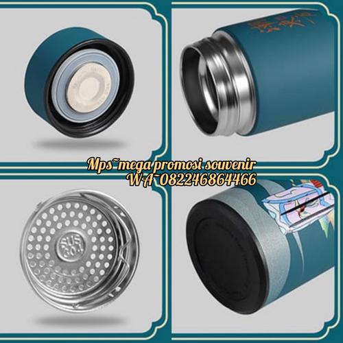 Jual Tumbler led doff/termos led temperatur suhu - Putih - Kota ...