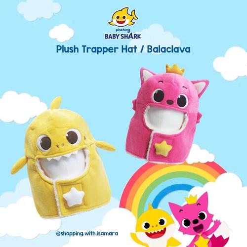 Jual Pinkfong Baby Shark Plush Trapper Hat / Topi Anak - Pinkfong ...